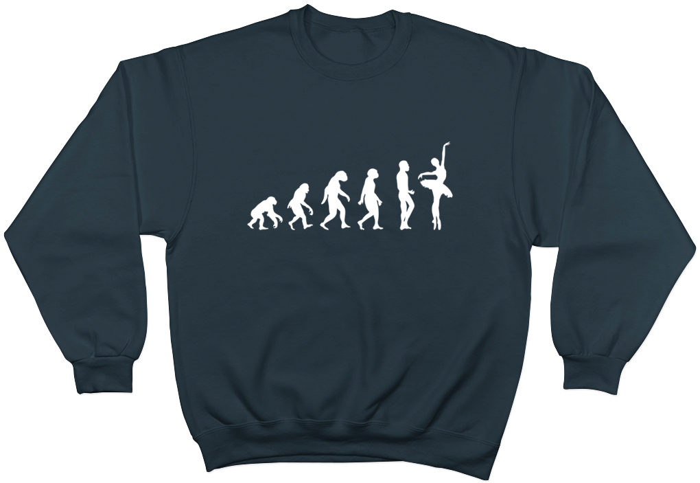 Evolution of Ballet Womens Ladies Dance Jumper Sweatshirt | eBay UK