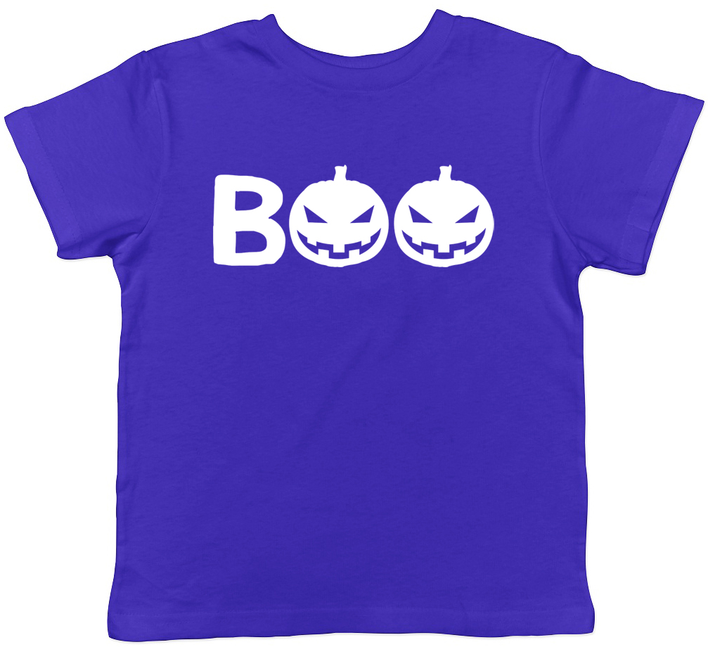 Boo Halloween Boys Girls Childrens Kids T-Shirt | eBay