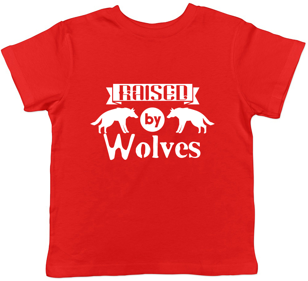 Raised by Wolves Boys Girls Kids Childrens T-Shirt | eBay UK