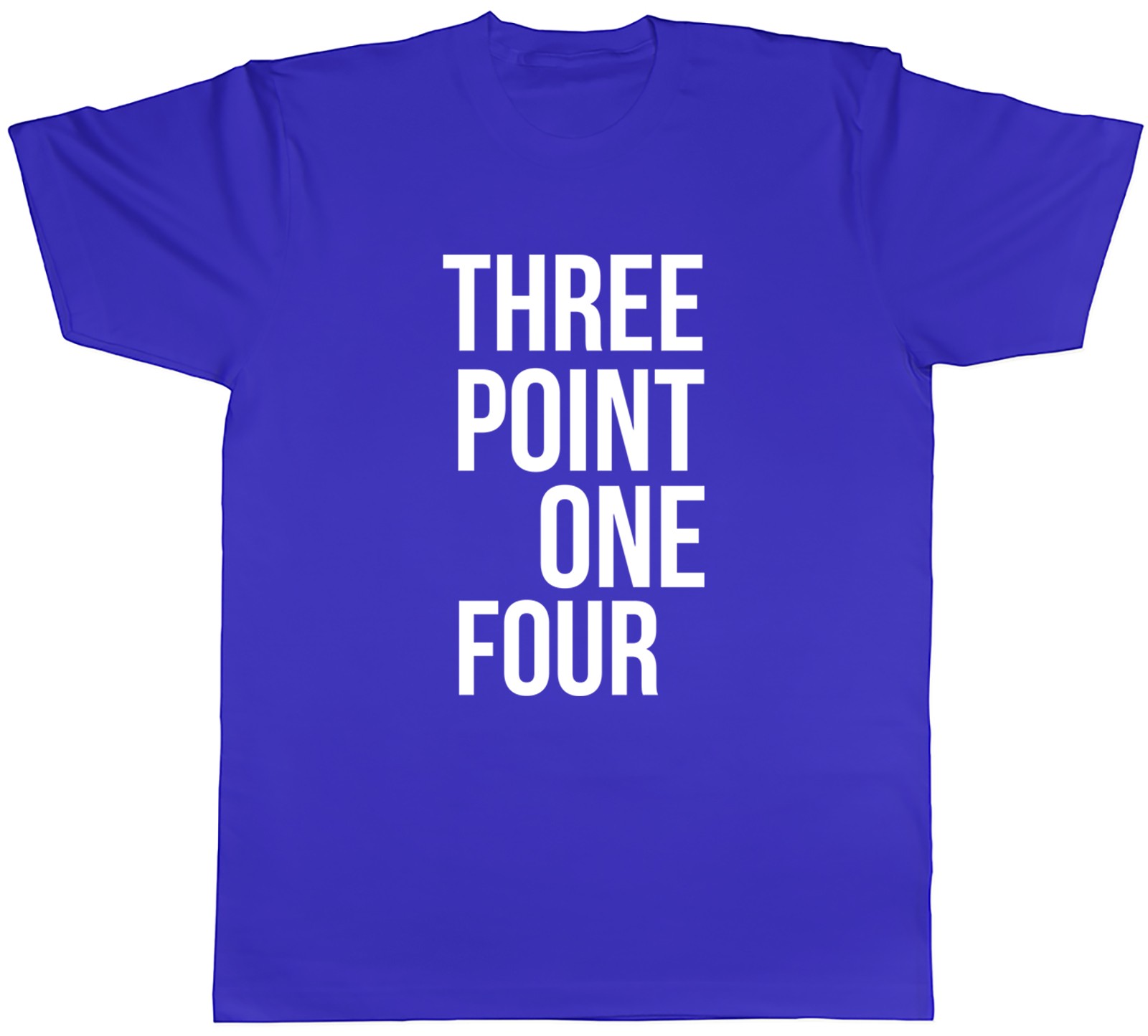 Three Point One Four PI Mens Unisex T-Shirt Tee | eBay