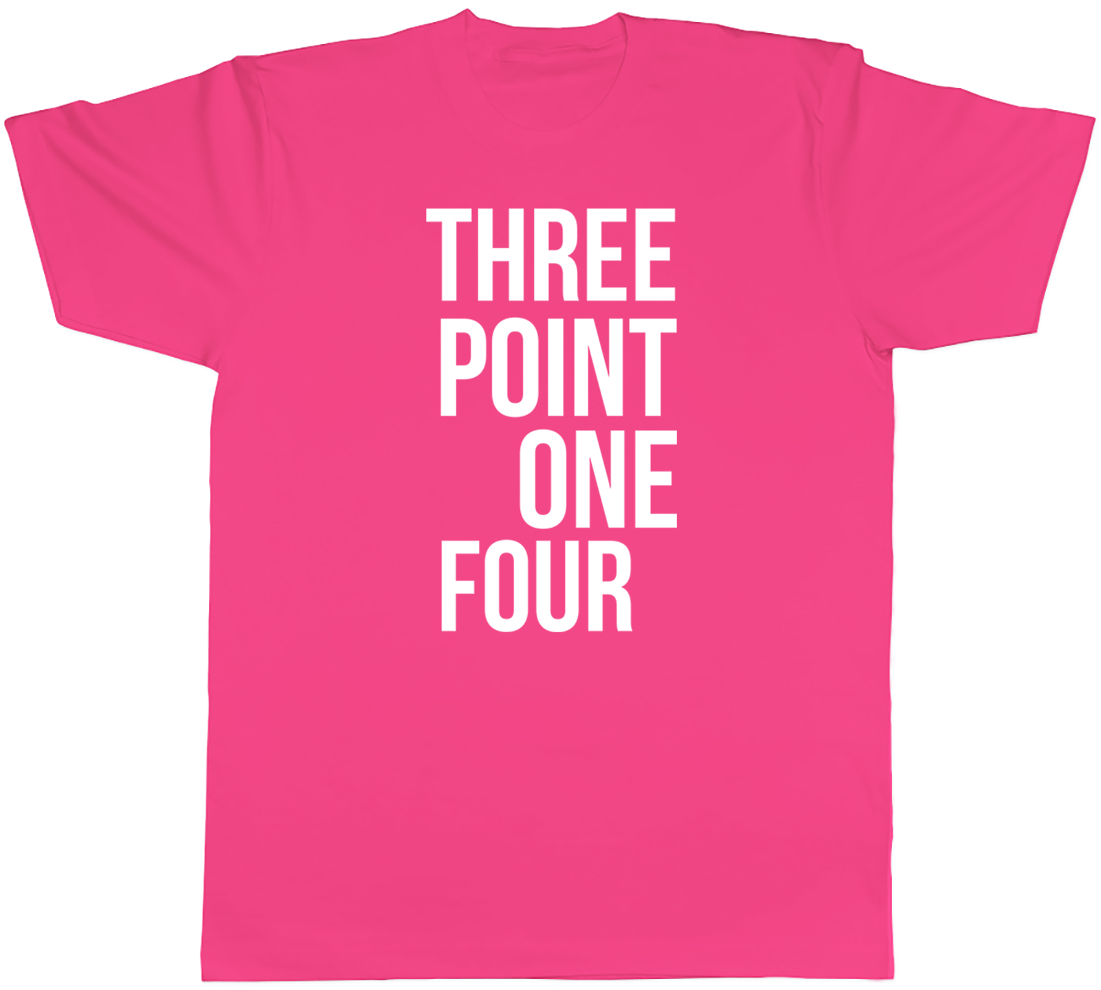 Three Point One Four PI Mens Unisex T-Shirt Tee | eBay
