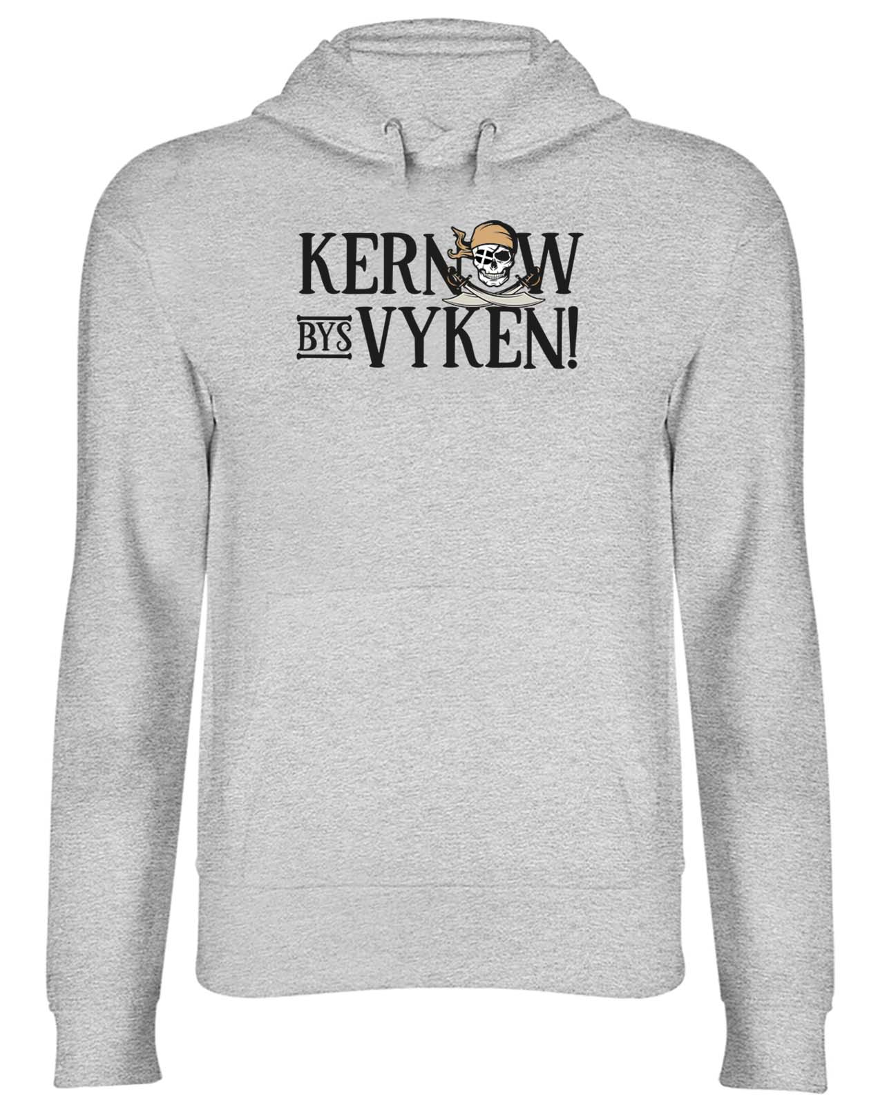Kernow Bys Vyken Hoodie Mens Womens Cornwall Forever Pirate Top Gift ...