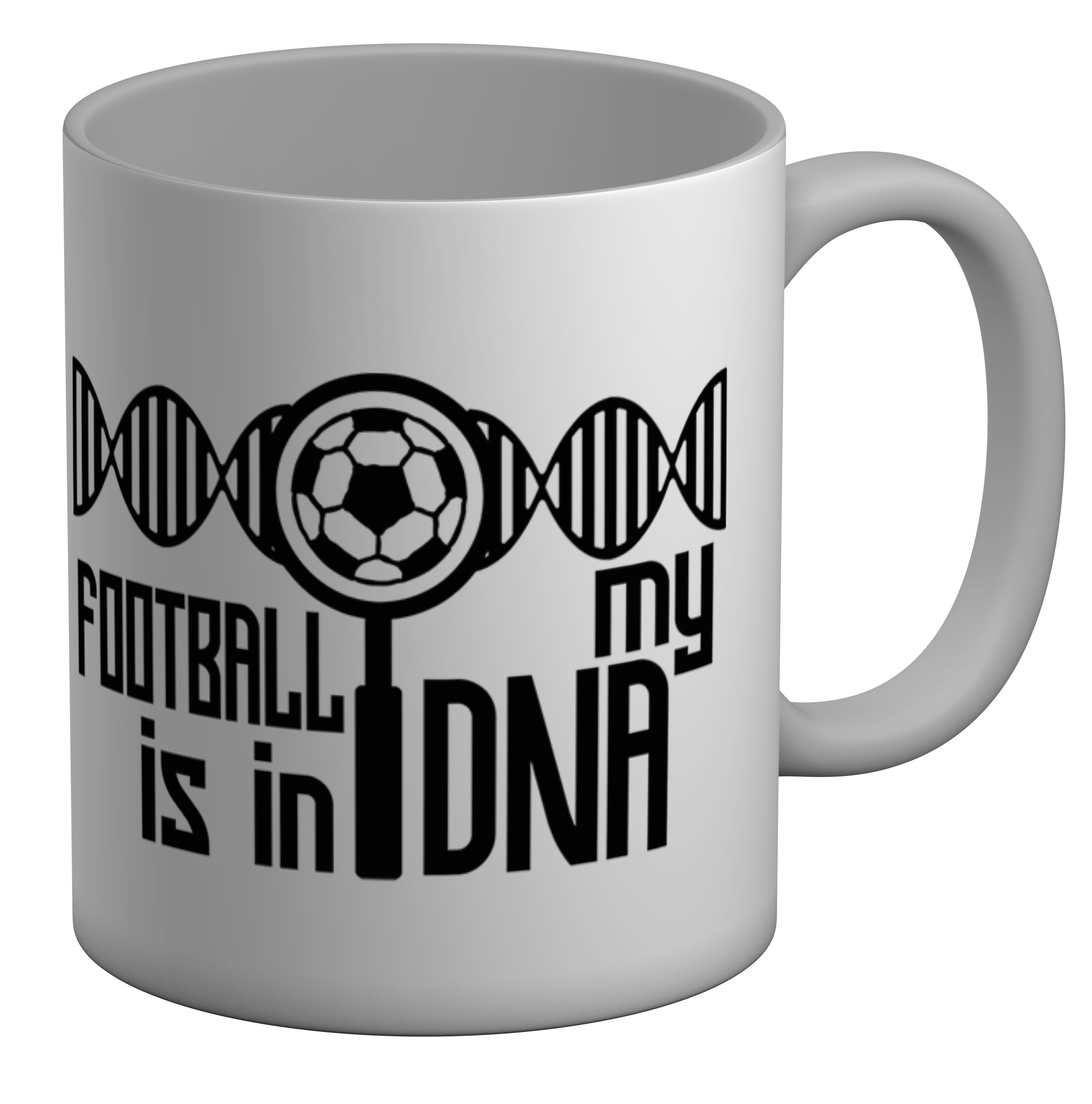 Football is in my DNA White 11oz Mug Cup | eBay