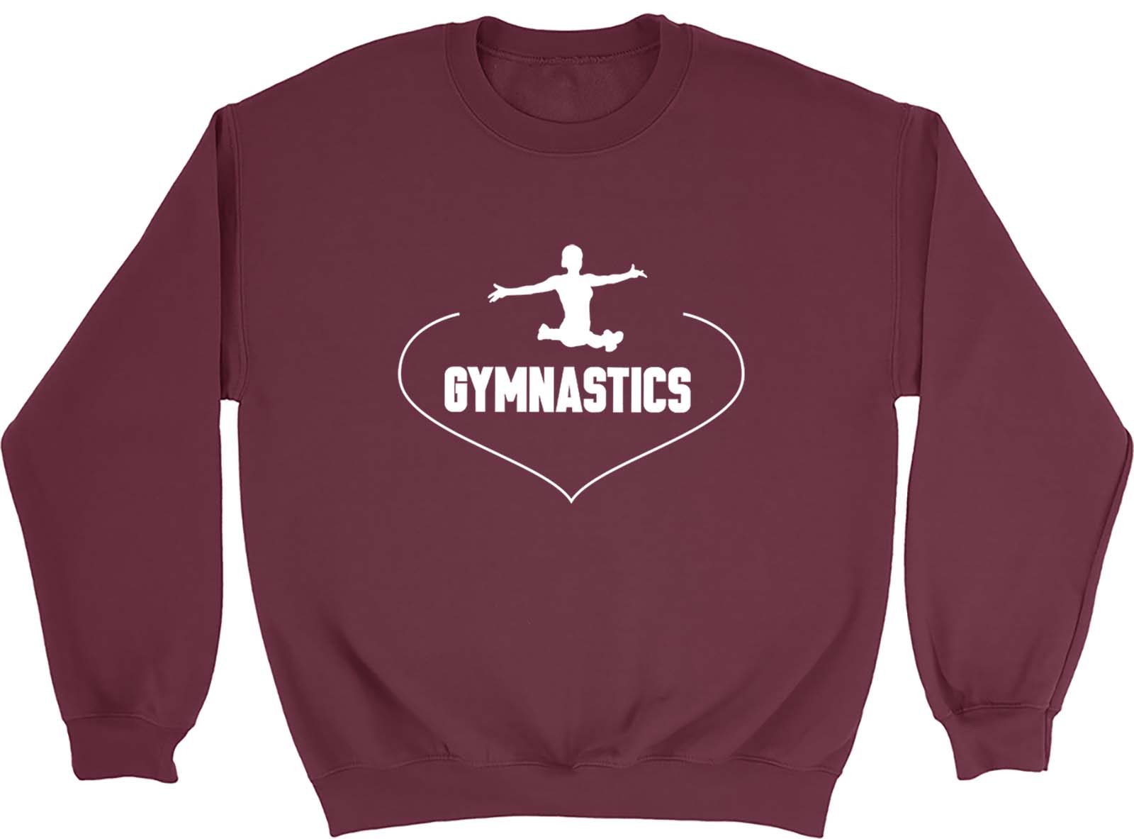 Love Gymnastics Mens Womens Sweatshirt Jumper | eBay