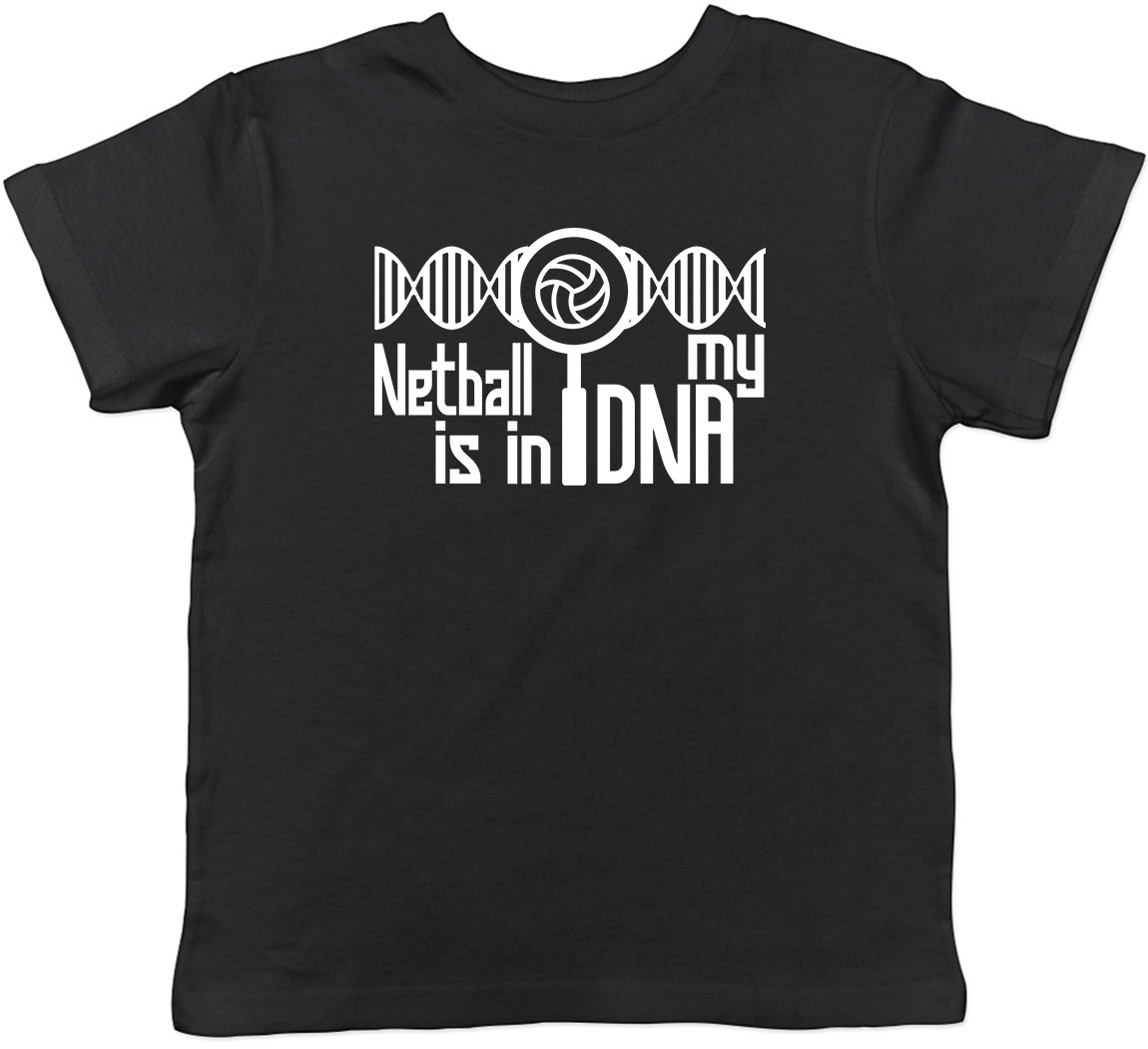 Netball is in my DNA Childrens Kids T-Shirt Boys Girls | eBay